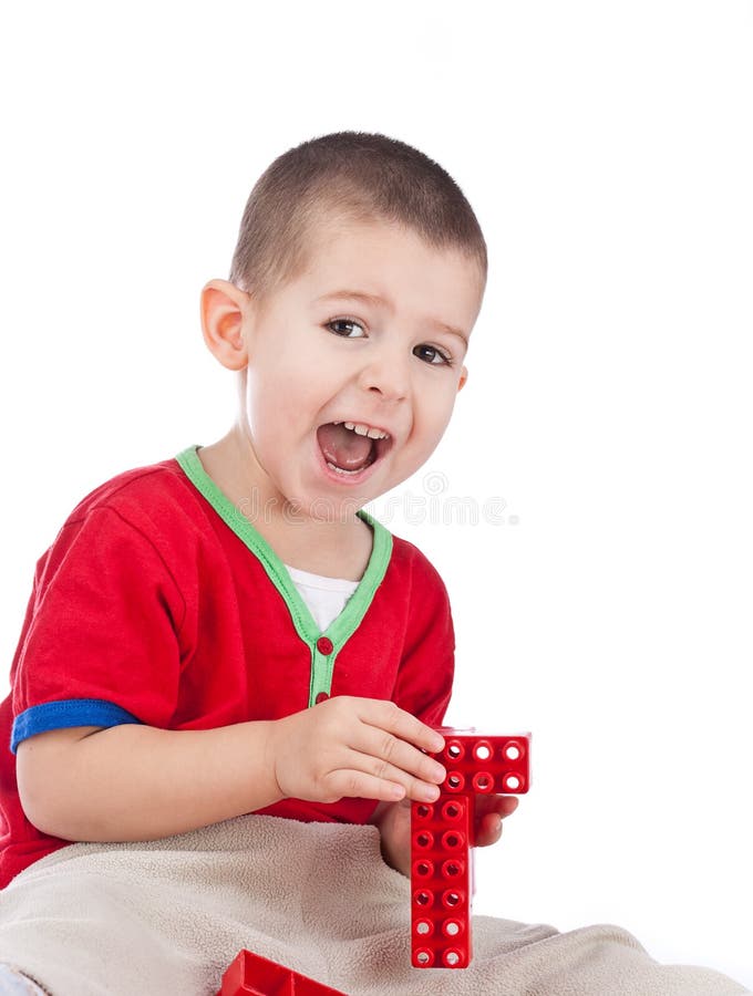 Boy playing stock image. Image of leisure, making, activity - 22246951