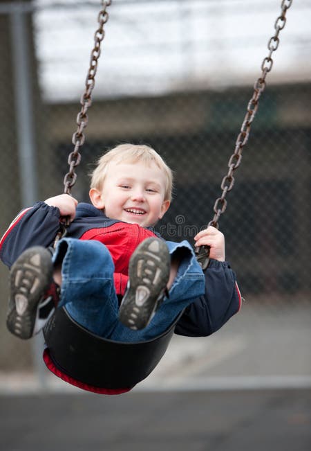 Boy playing stock photo. Image of playscape, site, colorful - 8470650