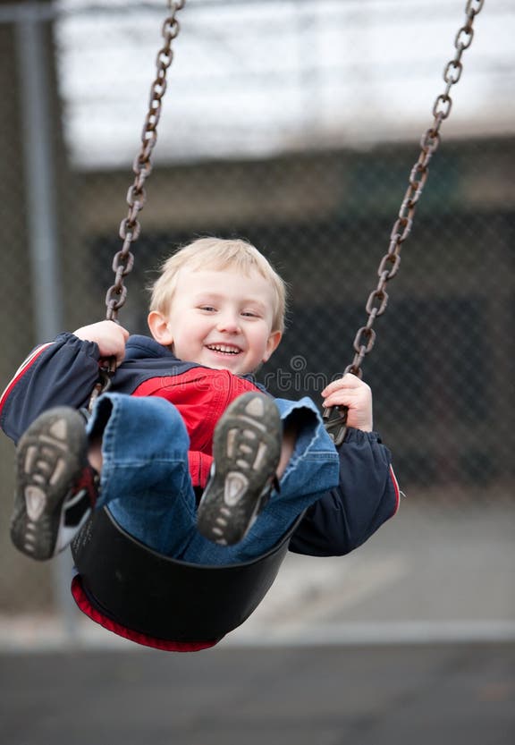 Boy playing stock photo. Image of playscape, site, colorful - 8470650