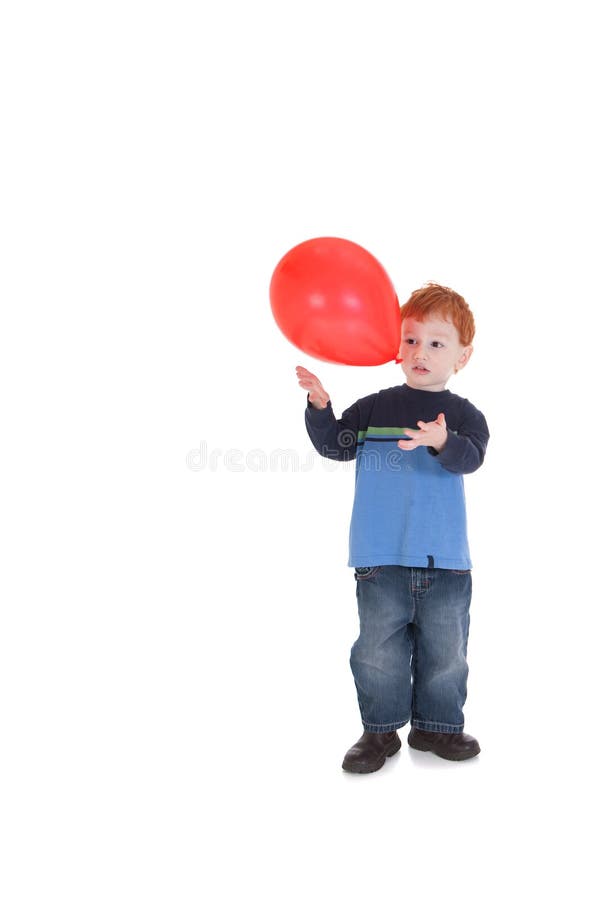 Young Boy Catching Balloon Stock Photos - Free & Royalty-Free Stock ...