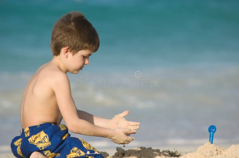 22,978 Boy Playing Beach Sand Stock Photos - Free & Royalty-Free Stock ...