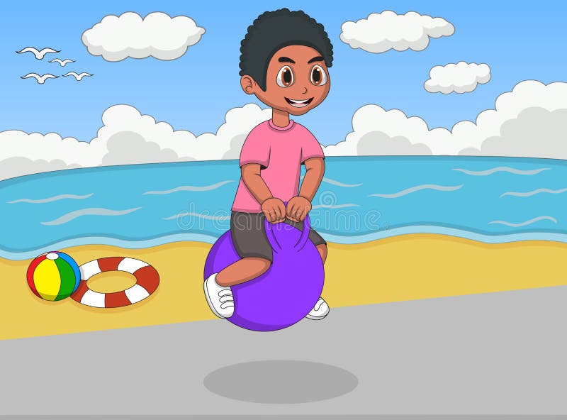 Boy Bouncing Ball Stock Illustrations – 156 Boy Bouncing Ball Stock ...