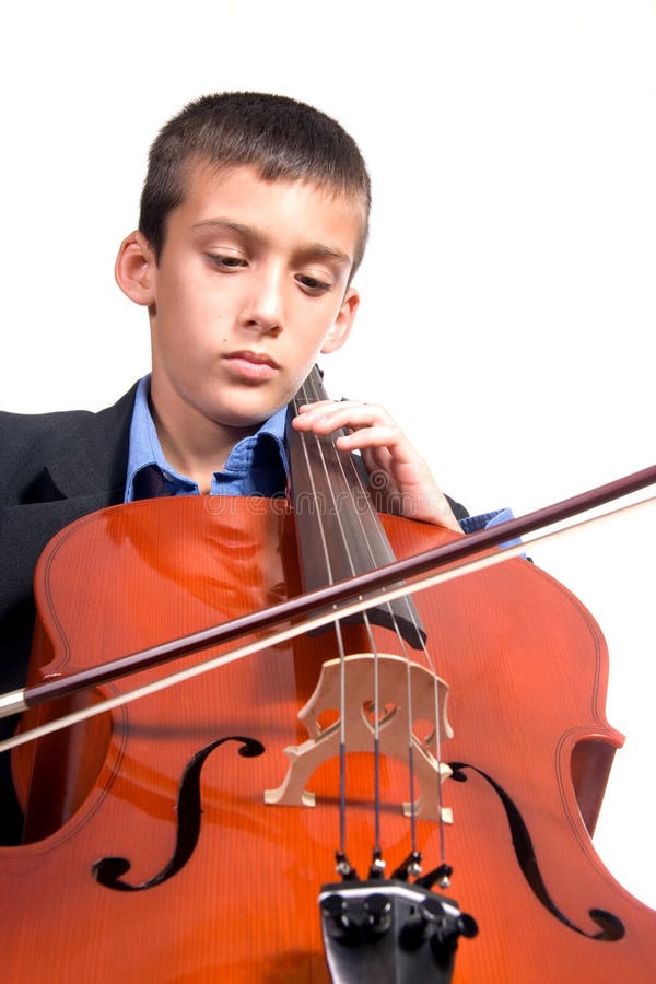 Beautiful cello player stock photo. Image of woman, female - 35171638