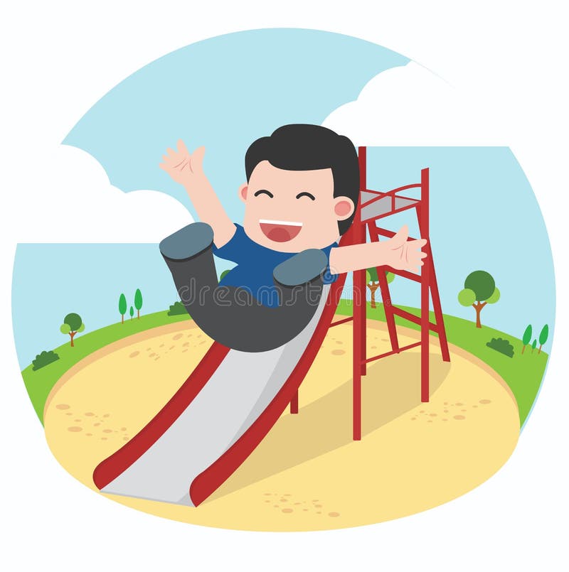 Boy Slider Stock Illustrations – 170 Boy Slider Stock Illustrations ...