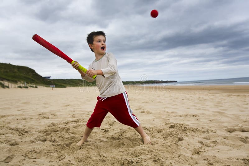 Boy playing softball stock photo. Image of baseball, game - 6430476