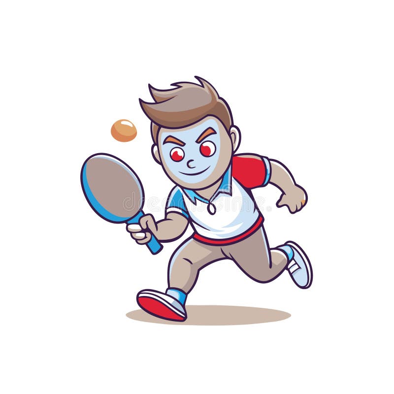 Table Tennis Cartoon Stock Illustrations – 2,884 Table Tennis Cartoon ...