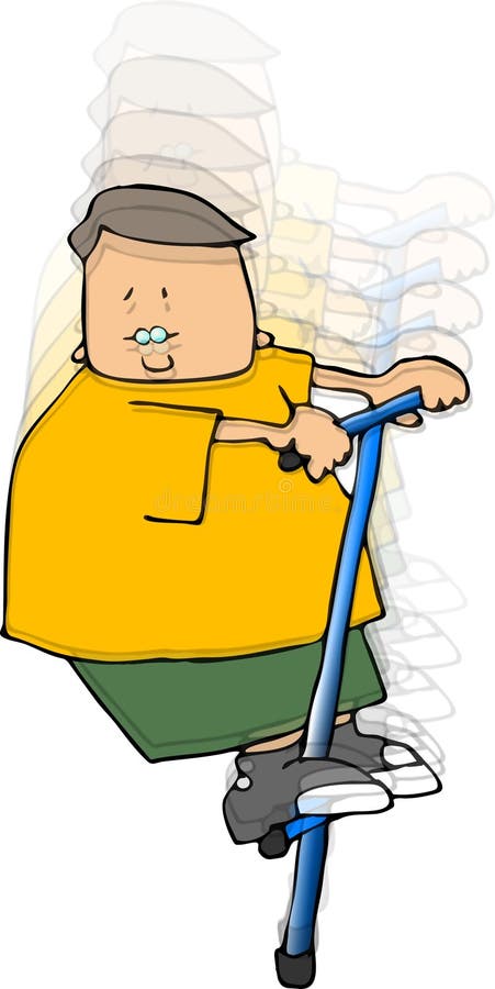 Pogo Stick Stock Illustrations – 456 Pogo Stick Stock Illustrations ...