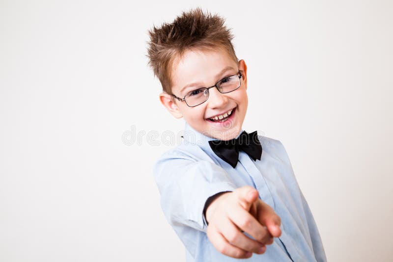 Boy pointing the camera stock image. Image of face, babies - 36367977