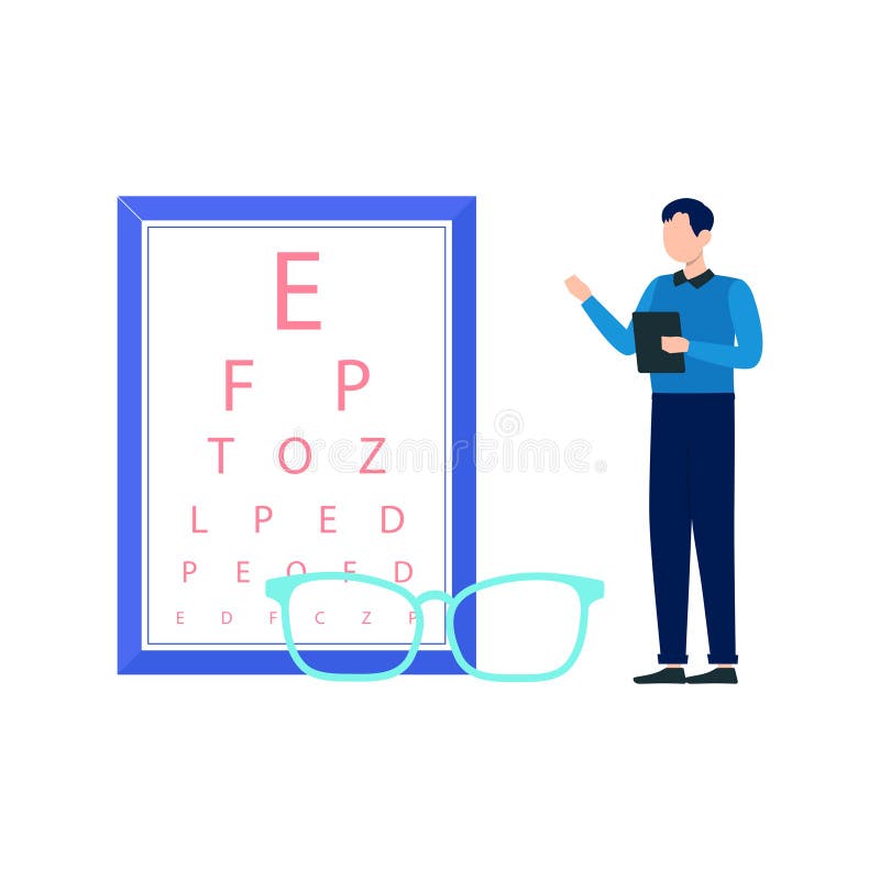 Snellen Chart Stock Illustrations – 760 Snellen Chart Stock ...