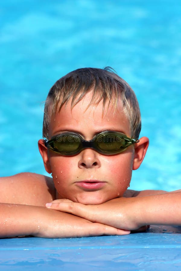 Pool Boy stock photo. Image of smile, energetic, exercise - 515522