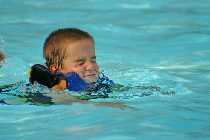 Boy In The Pool Picture. Image: 1242779
