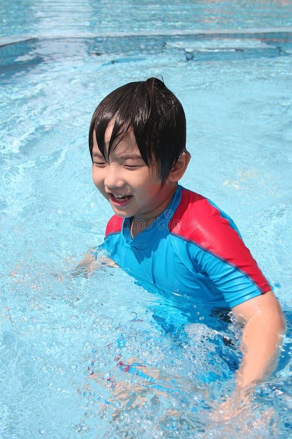 Boy At The Pool Picture. Image: 5444757