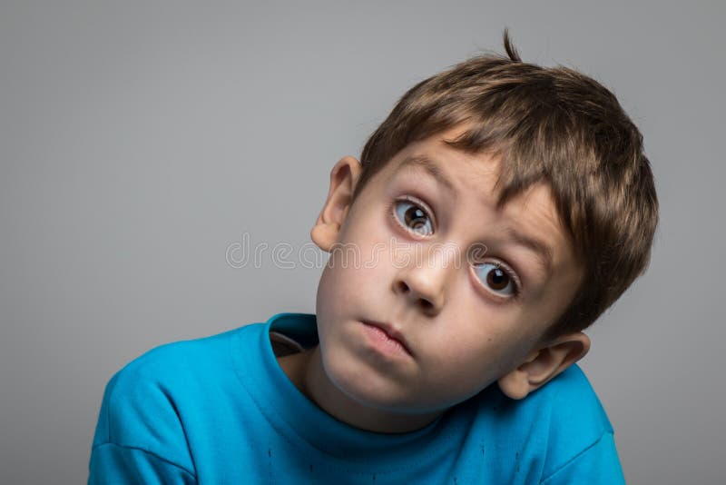 Boy portrait stock photo. Image of person, curious, portrait - 62405204