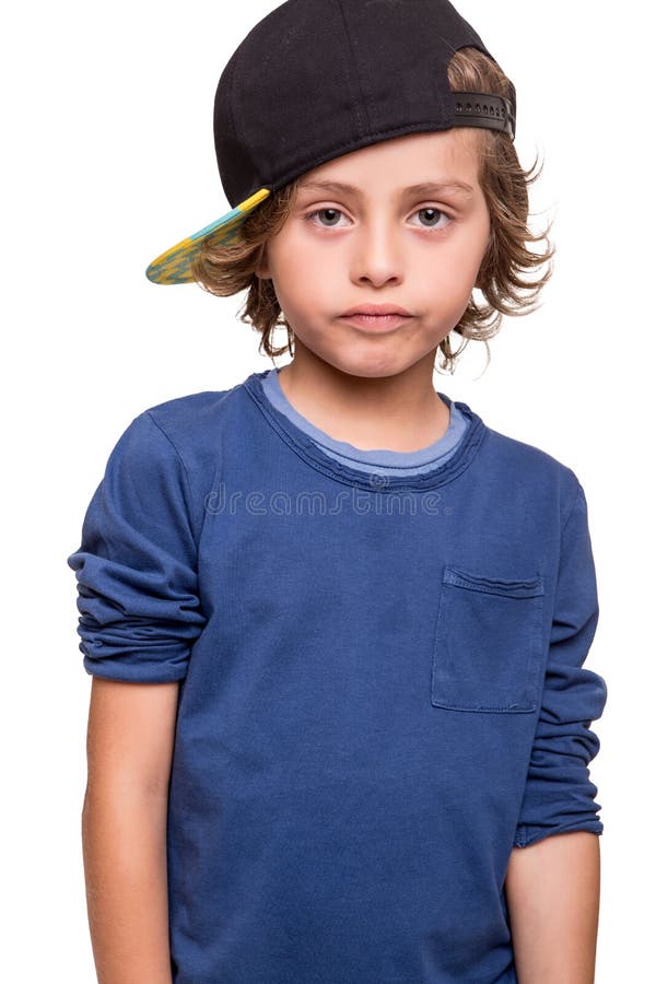 1,283 Cute Little Boy Posing Over White Stock Photos - Free & Royalty ...