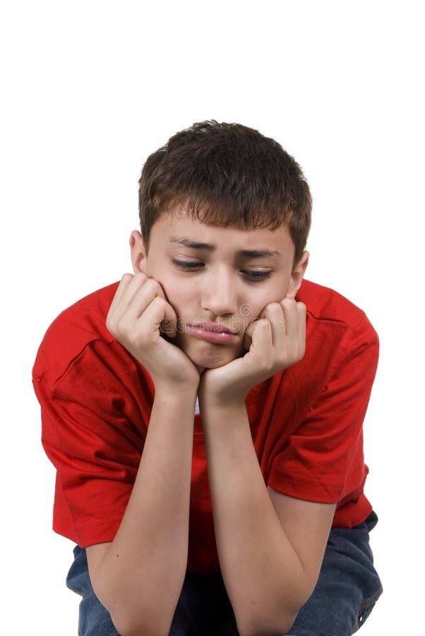 Boy pouting stock photo. Image of sulking, education, male - 2439704