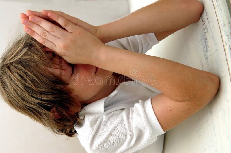 Boy in prayer stock image. Image of lord, christian, praying - 1576625