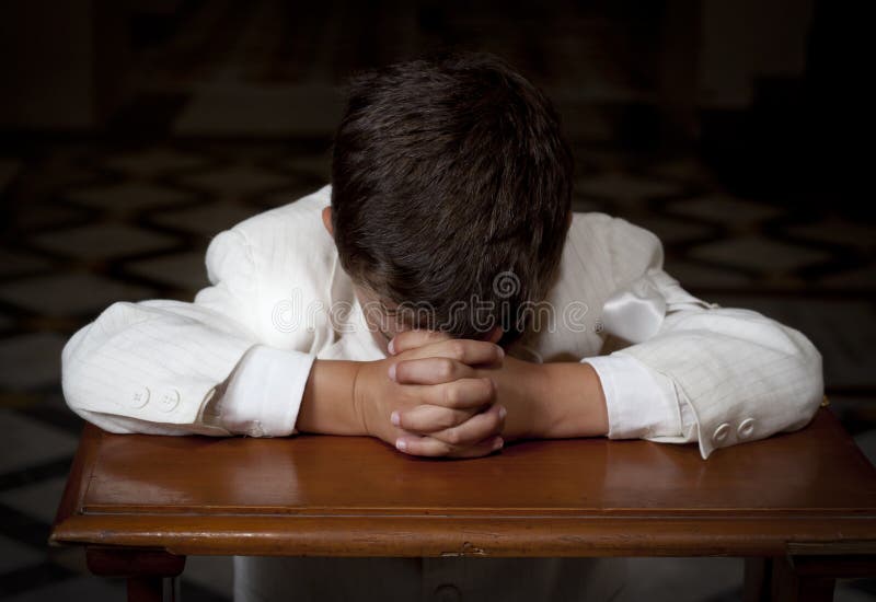 Boy praying stock photo. Image of spirituality, sacred - 22364006