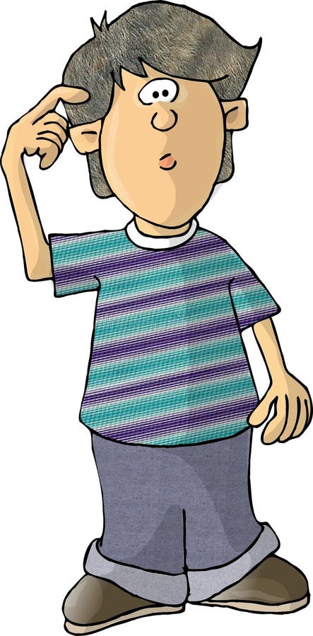 Boy With A Puzzled Expression Stock Photos - Image: 31013