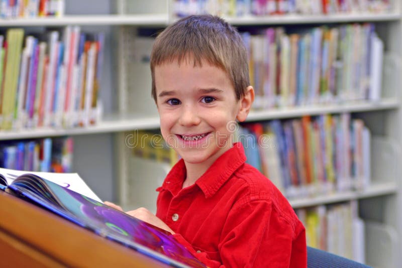 Boy Reading stock photo. Image of close, happiness, child - 1916828