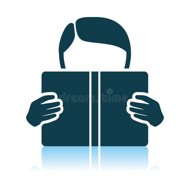 Man Shadow Reading Stock Illustrations – 335 Man Shadow Reading Stock ...