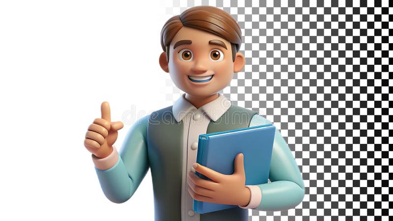 Boy Reading Book Education and Learning Resource Illustration Png ...