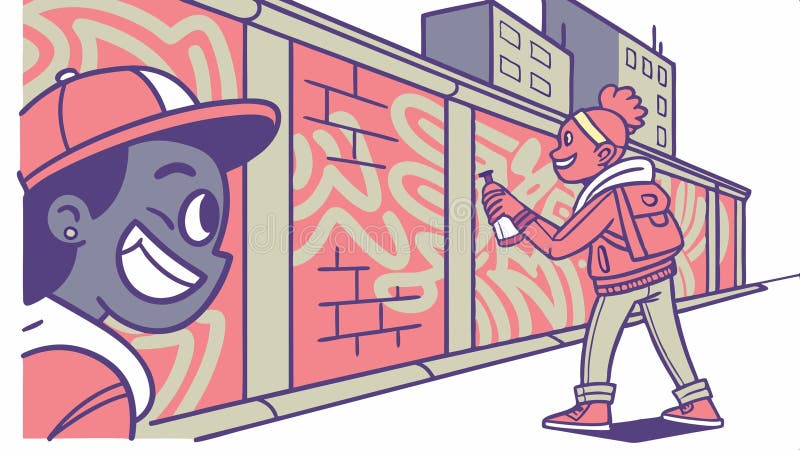 Boy Reading by Brick Wall: Learning, Education, Quiet Time Vector ...