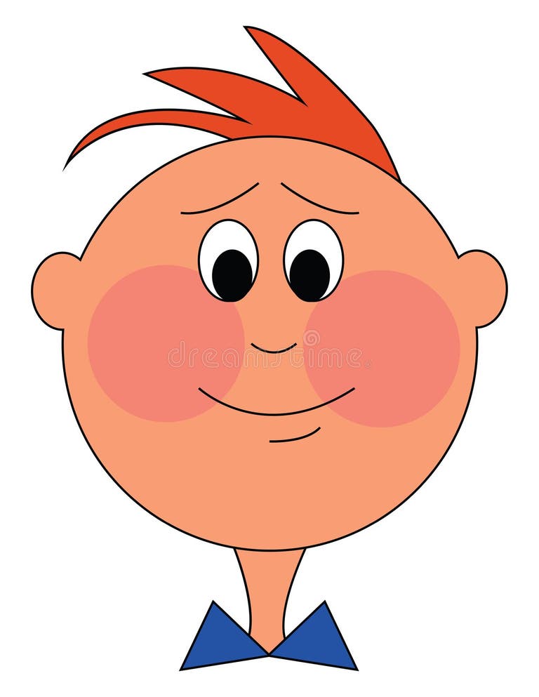 Kid Red Cheeks Stock Illustrations – 318 Kid Red Cheeks Stock ...