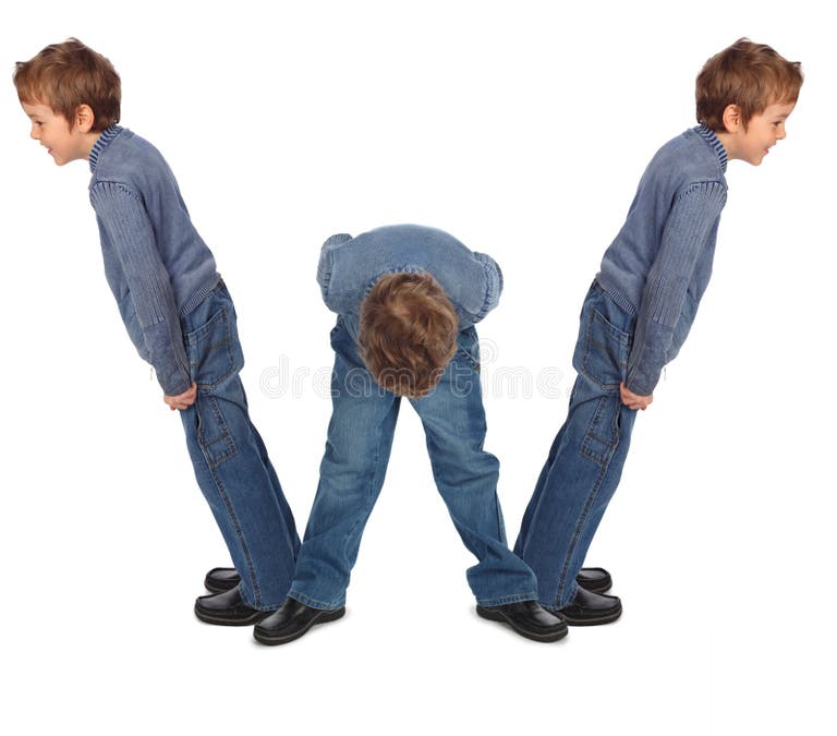 Boy represent letter w stock photo. Image of message, isolated - 9158172