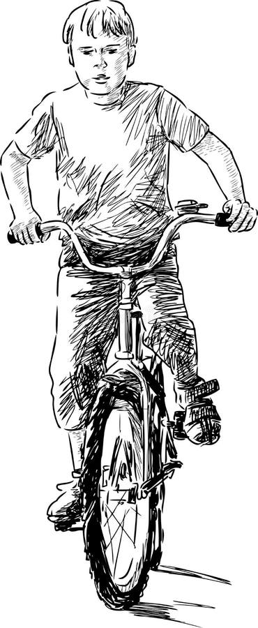 Boy Drawing Cycling Stock Illustrations – 585 Boy Drawing Cycling Stock ...