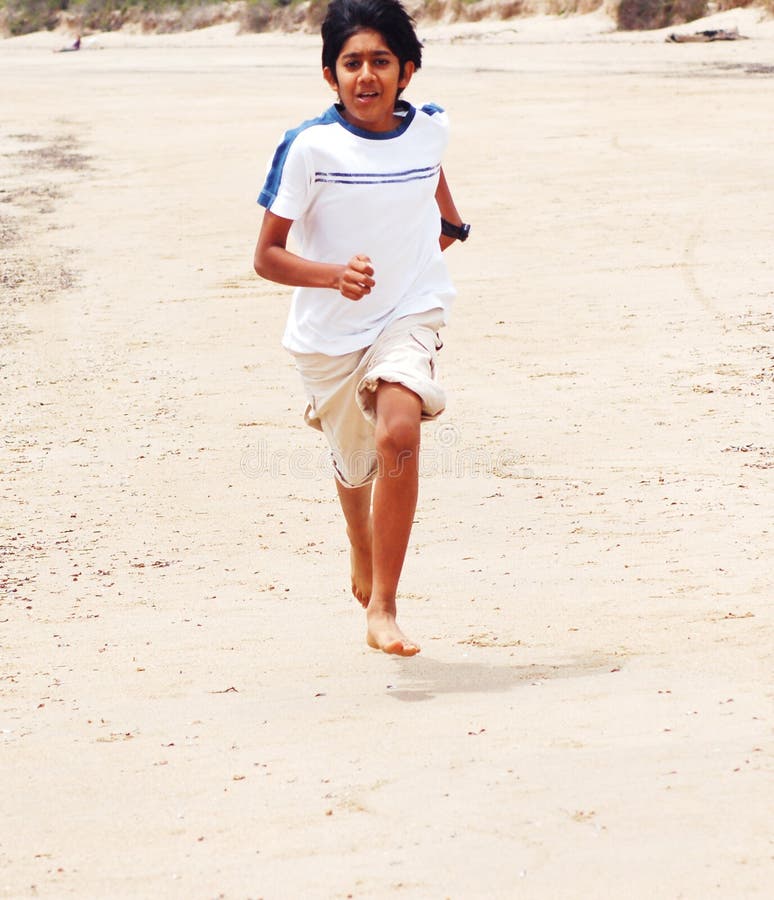 Boy running stock image. Image of child, summer, play - 5679669
