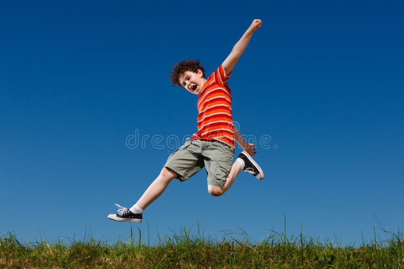 6,452 Kid Running Jumping Stock Photos - Free & Royalty-Free Stock ...