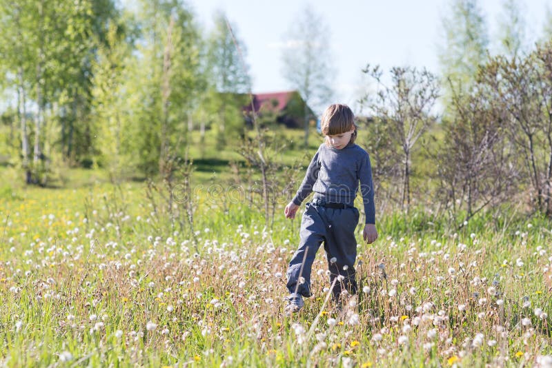 Boy running in the park stock photo. Image of happiness - 73547734