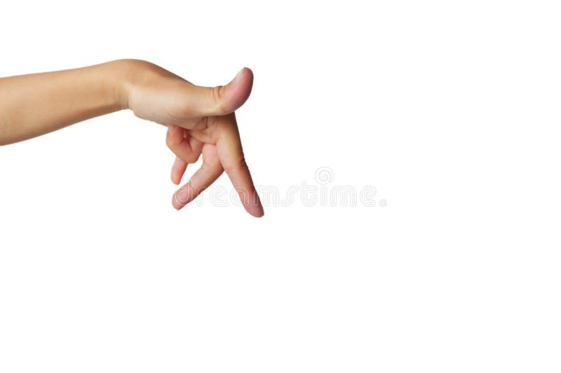 Boy S Hands in Various Weird Poses on a White Background Stock Image ...