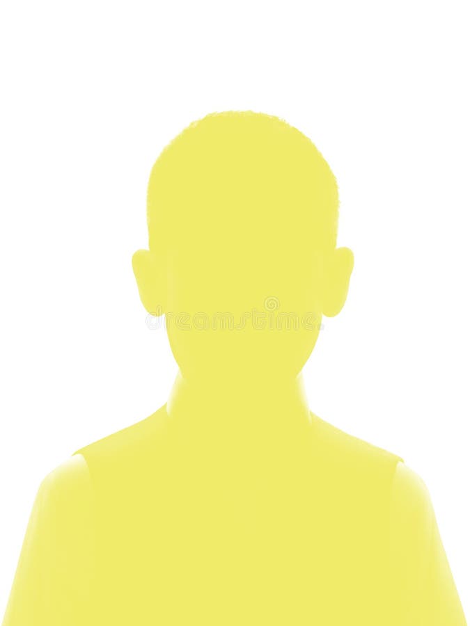 Man S Silhouette. Avatar is Gray Stock Illustration - Illustration of ...