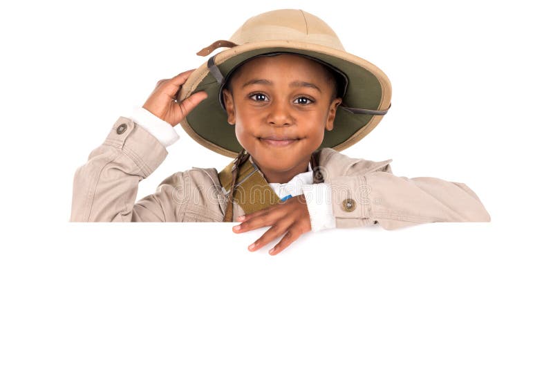 Boy in safari clothes stock photo. Image of drive, tour - 92580686