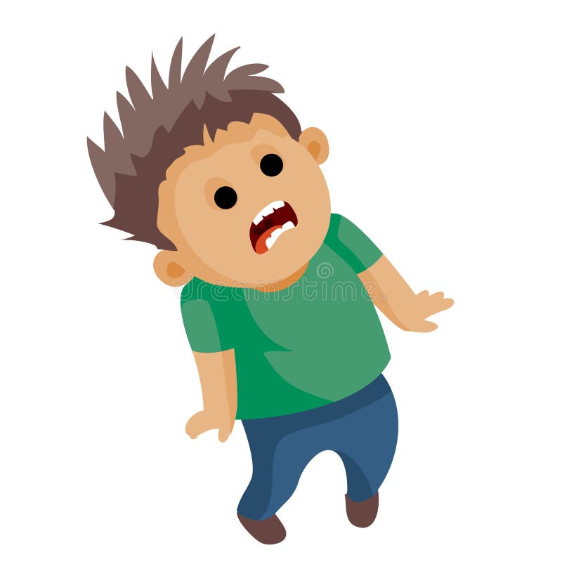 Boy Screams Stock Illustrations – 76 Boy Screams Stock Illustrations ...