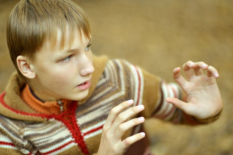 Boy scared stock photo. Image of people, together, cute - 50853666