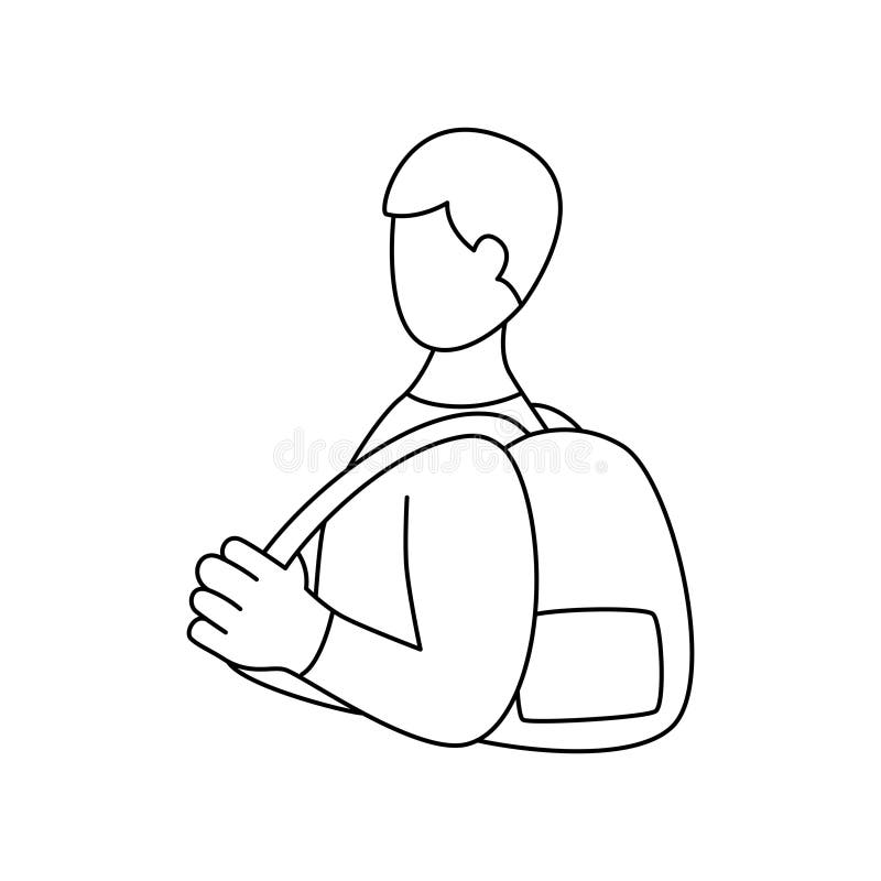 Boy School Bag Stock Illustrations – 12,790 Boy School Bag Stock ...