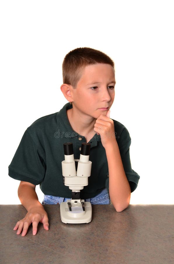 Boy Scientist stock photo. Image of childhood, looking - 22090922