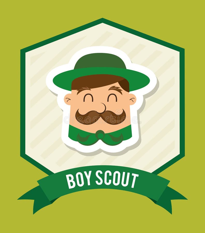 Boy scout design stock vector. Illustration of design - 45999480