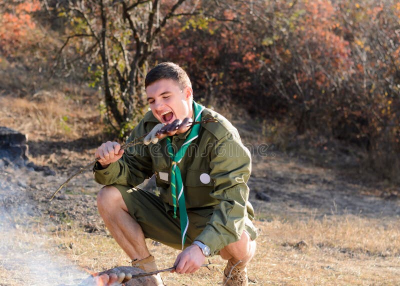 274 Scout Eating Stock Photos - Free & Royalty-Free Stock Photos from ...