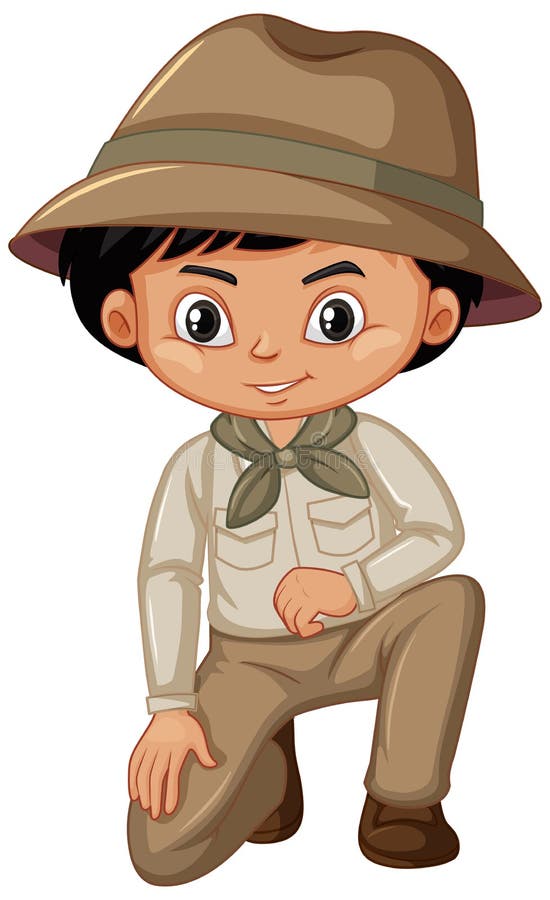 Boy Scout Cartoon Emotion Stock Illustrations – 31 Boy Scout Cartoon ...