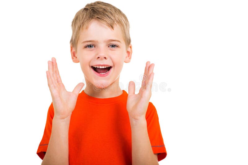 Boy screaming stock photo. Image of announce, studio - 40221002