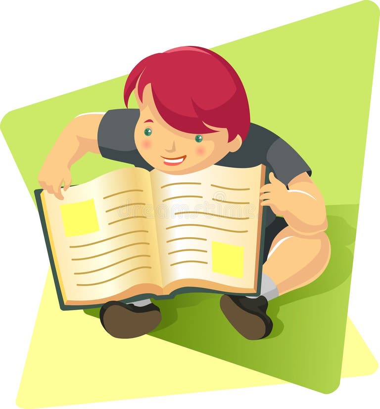 Boy Opening Book Stock Illustrations – 100 Boy Opening Book Stock ...