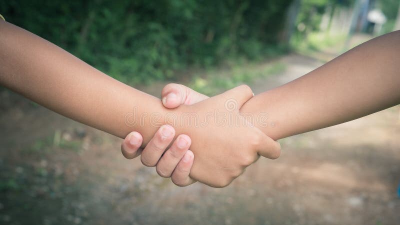 The boy shook hands stock image. Image of closeup, caucasian - 173323413
