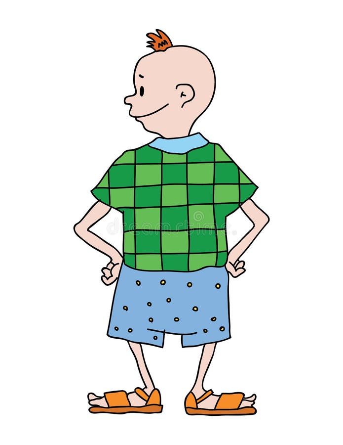 Boy in Shorts, Vector Illustration Stock Vector - Illustration of ... Boy in Shorts, Vector Illustration Stock Vector - Illustration of ...