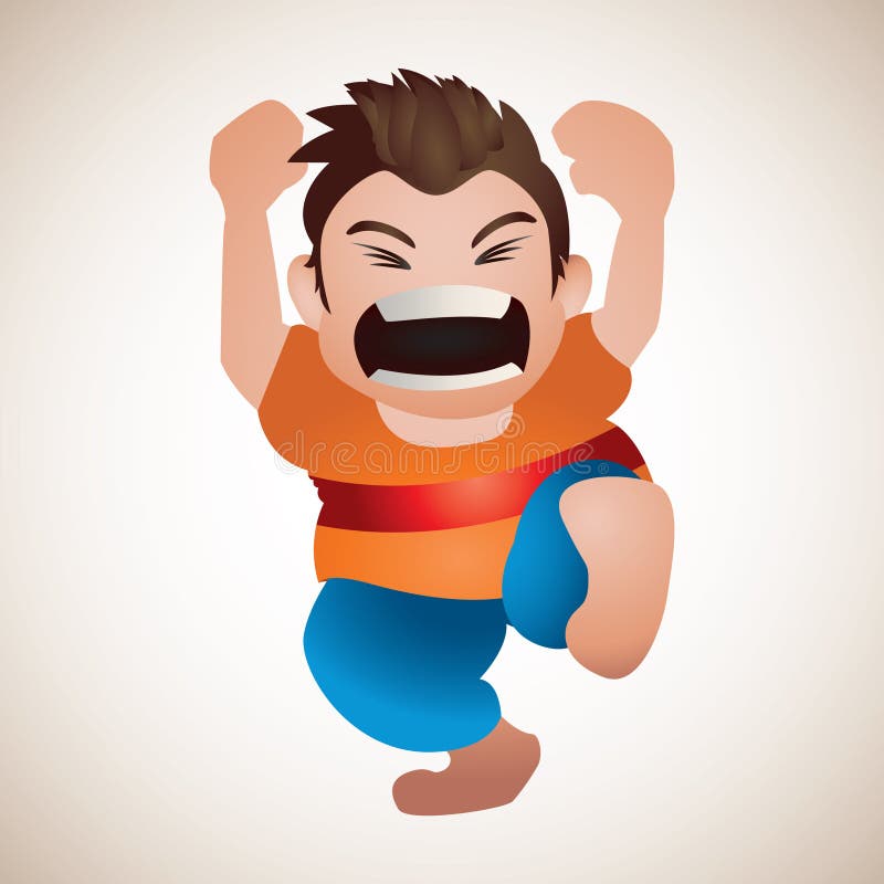 Boy Shouting Stock Illustrations – 2,862 Boy Shouting Stock ...
