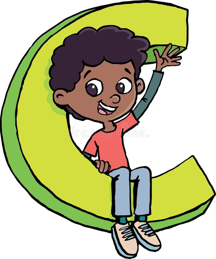 C Letter Boy Stock Illustrations – 108 C Letter Boy Stock Illustrations ...