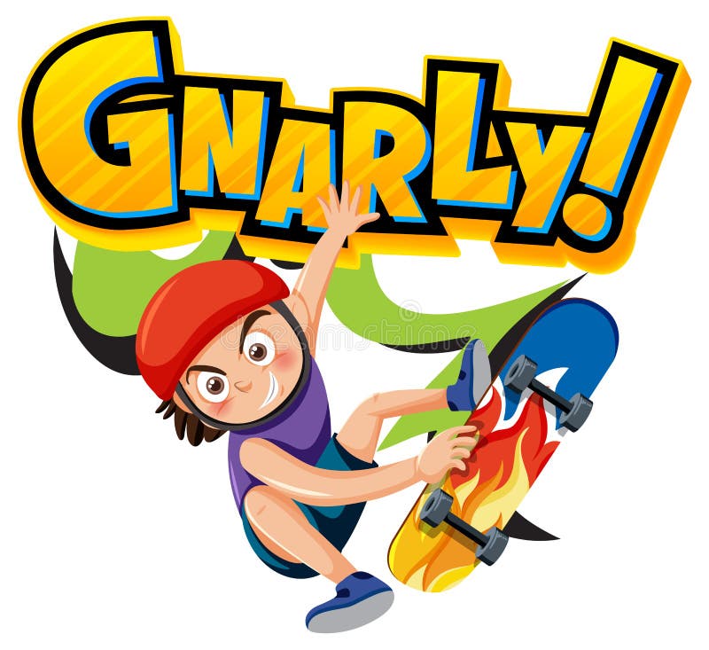 Gnarly Word Stock Illustrations – 20 Gnarly Word Stock Illustrations ...