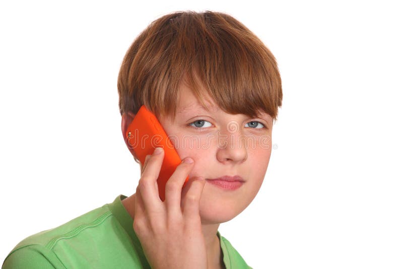 Boy with smartphone stock image. Image of happy, phone - 17730931